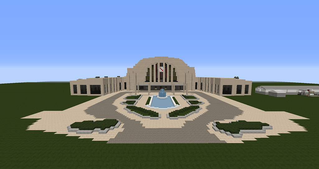 Museum Center in Minecraft WIP - Creative Content - The TTV Message Boards