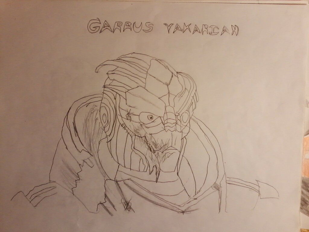 Some mass effect drawings - Artwork - The TTV Message Boards
