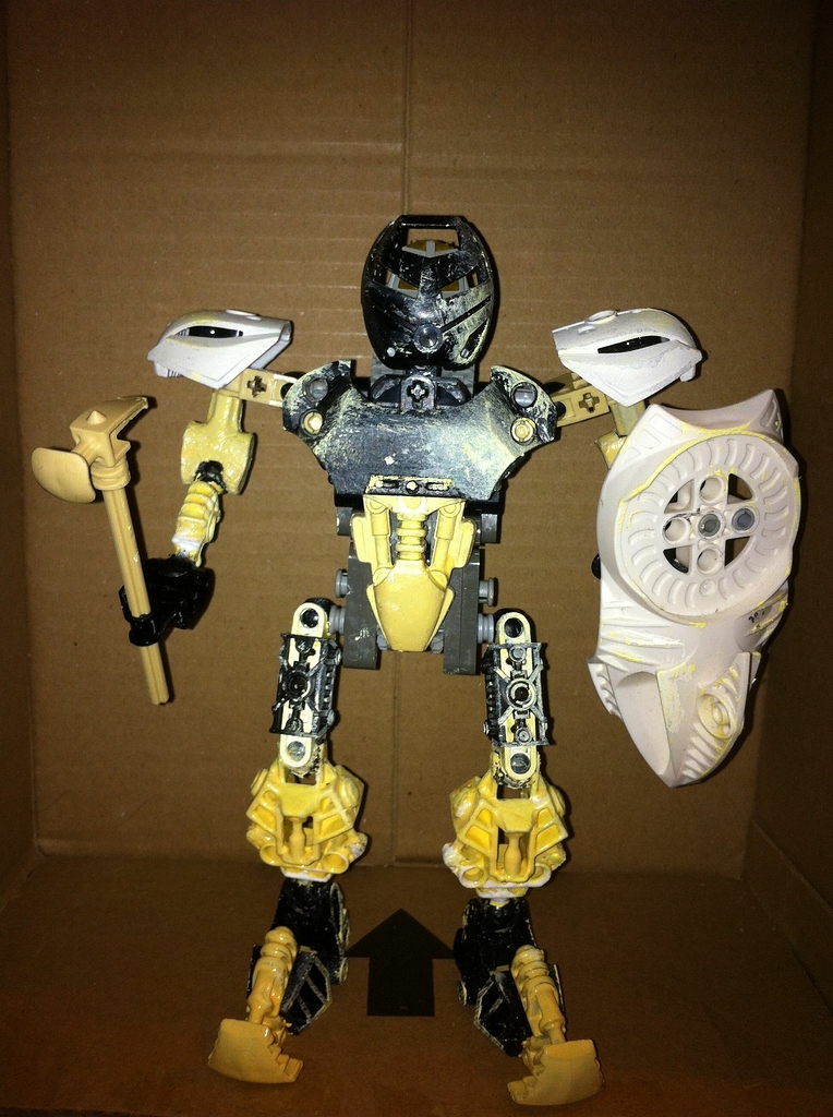 #2: Hafu, Toa of Stone (Toa Project) - Lego Creations - The TTV Message ...