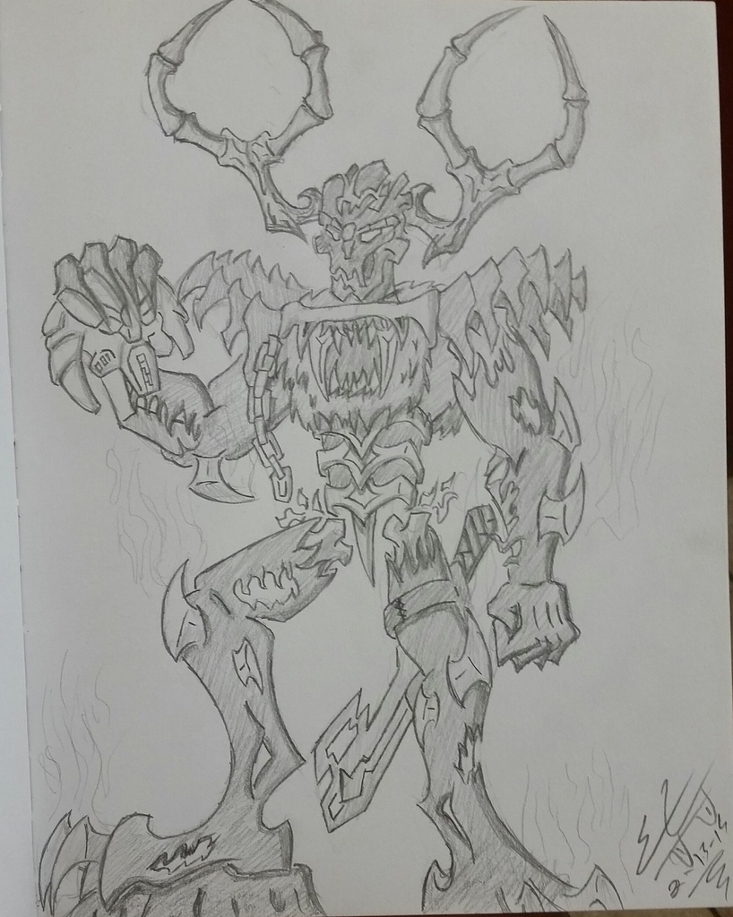 Umarak the Hunter Drawing - Artwork - The TTV Message Boards