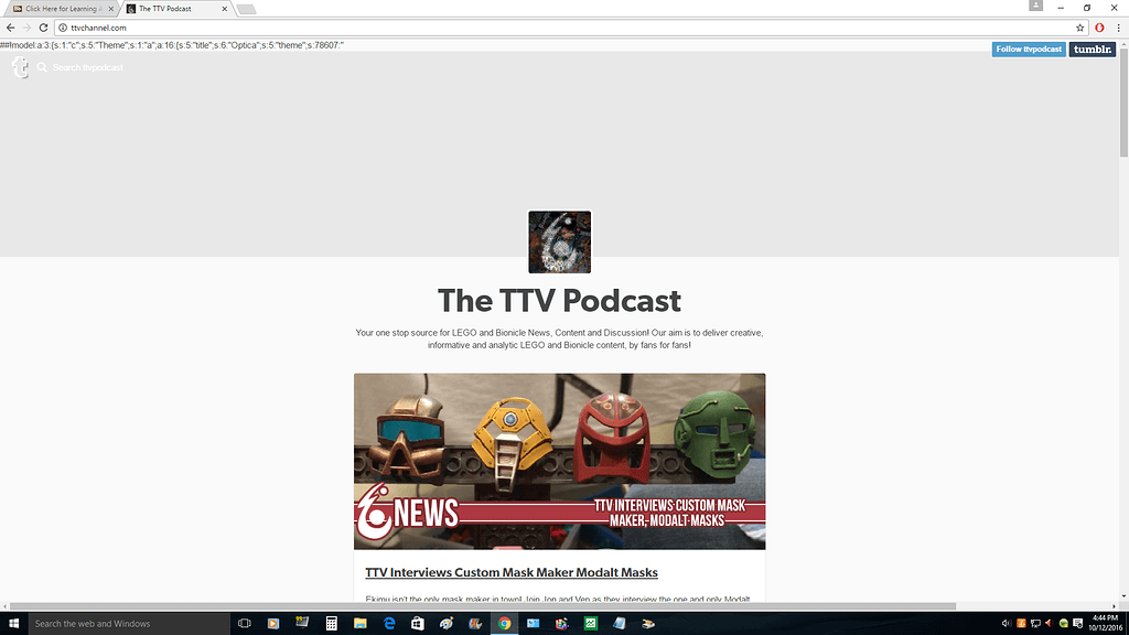 Ttvchannel.com Bug? - Site Bugs - The TTV Message Boards