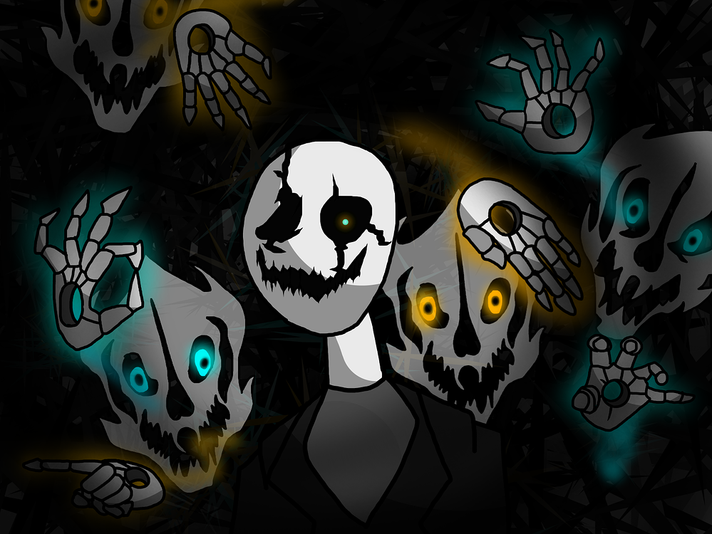 The Man Who Speaks in Hands (W.D. Gaster Drawing) - Artwork - The TTV ...