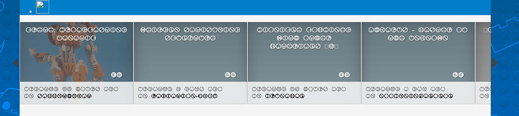 Matoran alphabet site font - Site - The TTV Message Boards