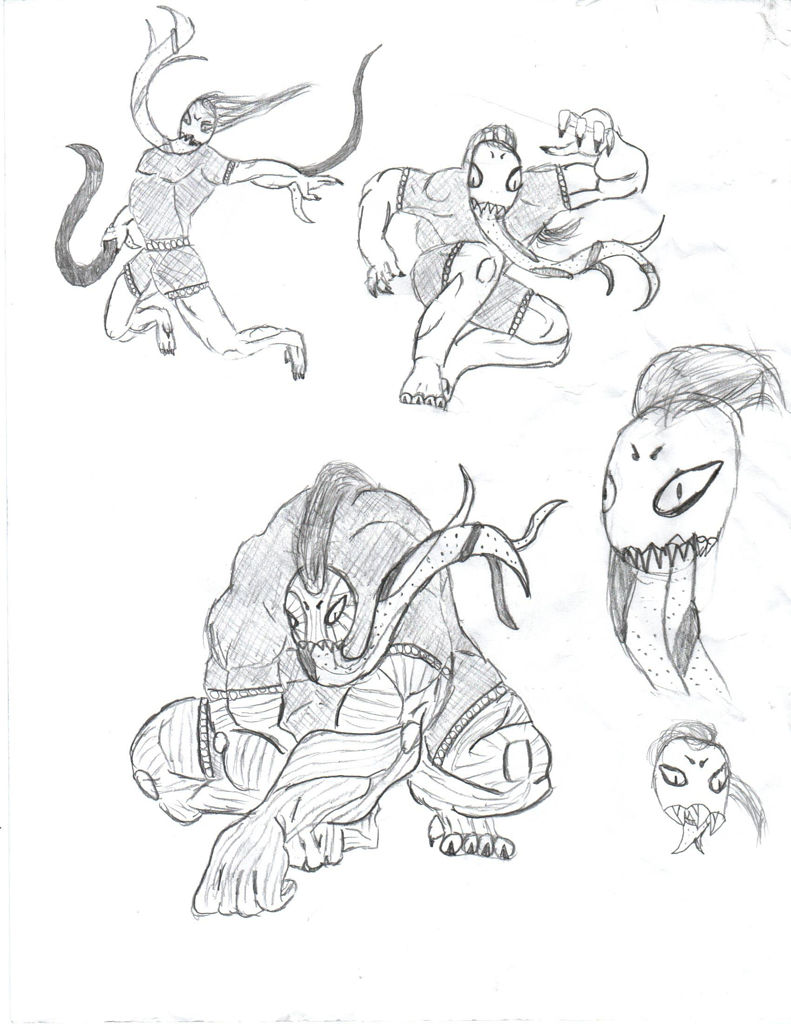 First of my comic characters: lamprey - Artwork - The TTV Message Boards