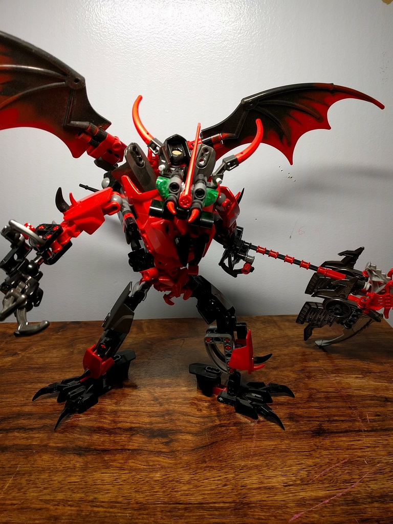 My version of Makuta Antroz (MOC) - Lego Creations - The TTV Message Boards