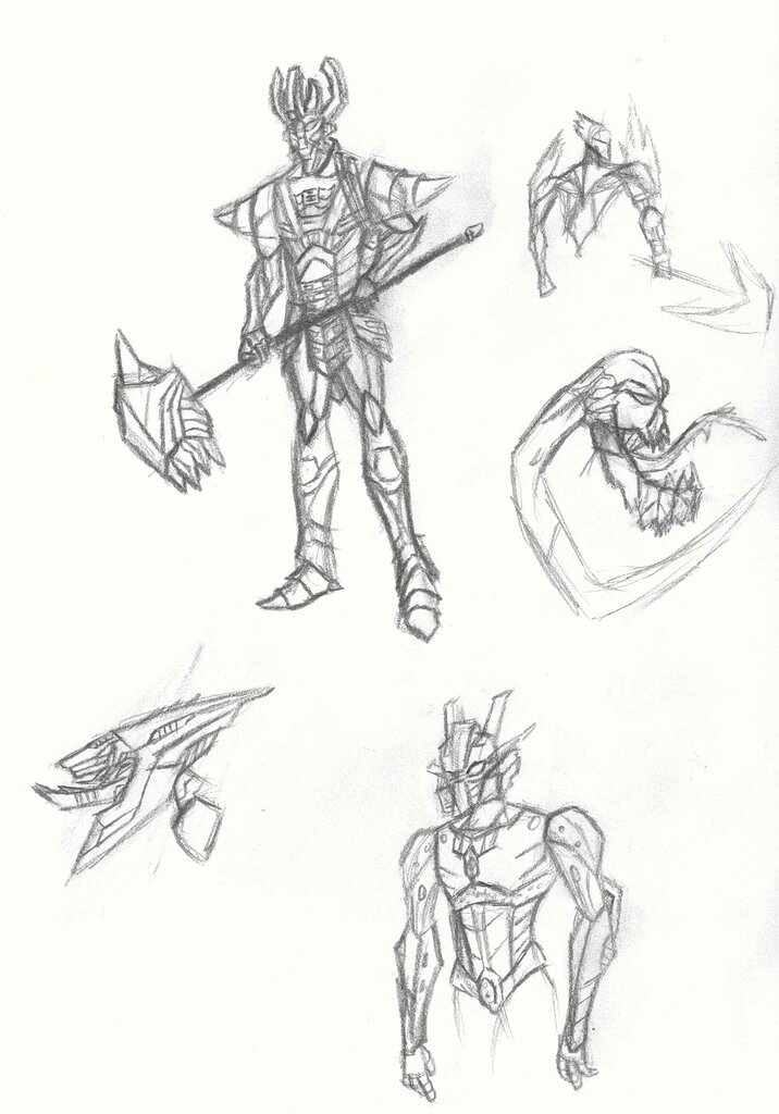 Bionicle Sketches - Artwork - The TTV Message Boards