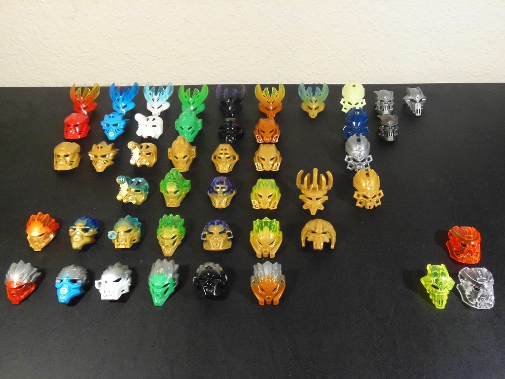 My Gen 2 Mask collection, discussion - BIONICLE - The TTV Message Boards