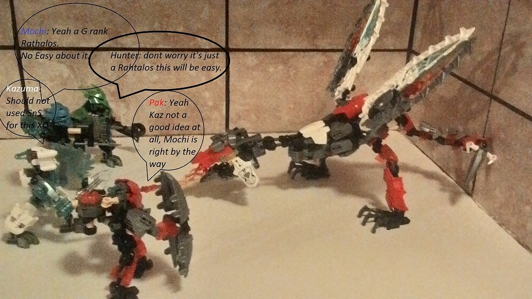 Monster Hunter Bionicle Rathalos - Lego Creations - The TTV Message Boards