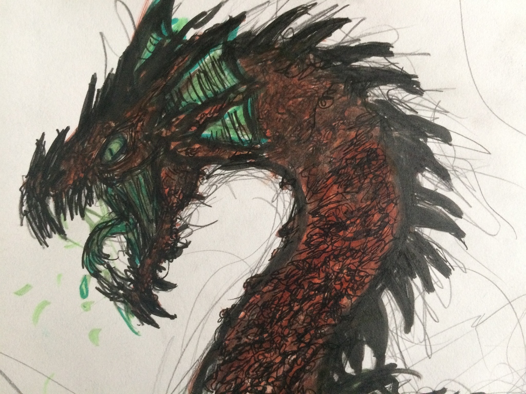 Rust Dragon - Artwork - The TTV Message Boards