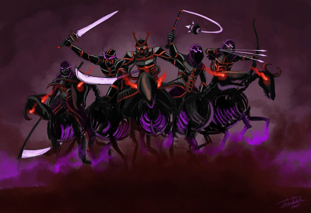 (Lego Universe) The Oni Riders of the Maelstrom - Artwork - The TTV ...