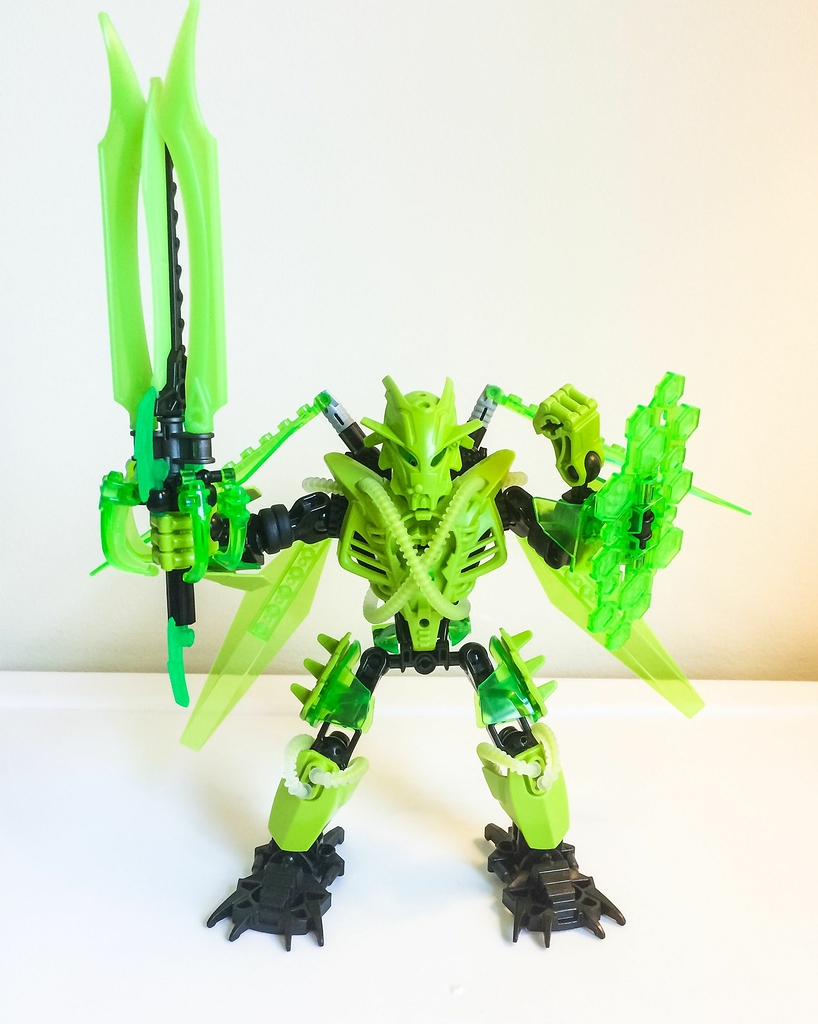 Green Mantis Warrior - Lego Creations - The TTV Message Boards