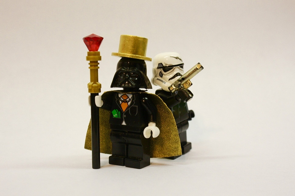 Lego Bling Vader (custom) - Lego Creations - The TTV Message Boards
