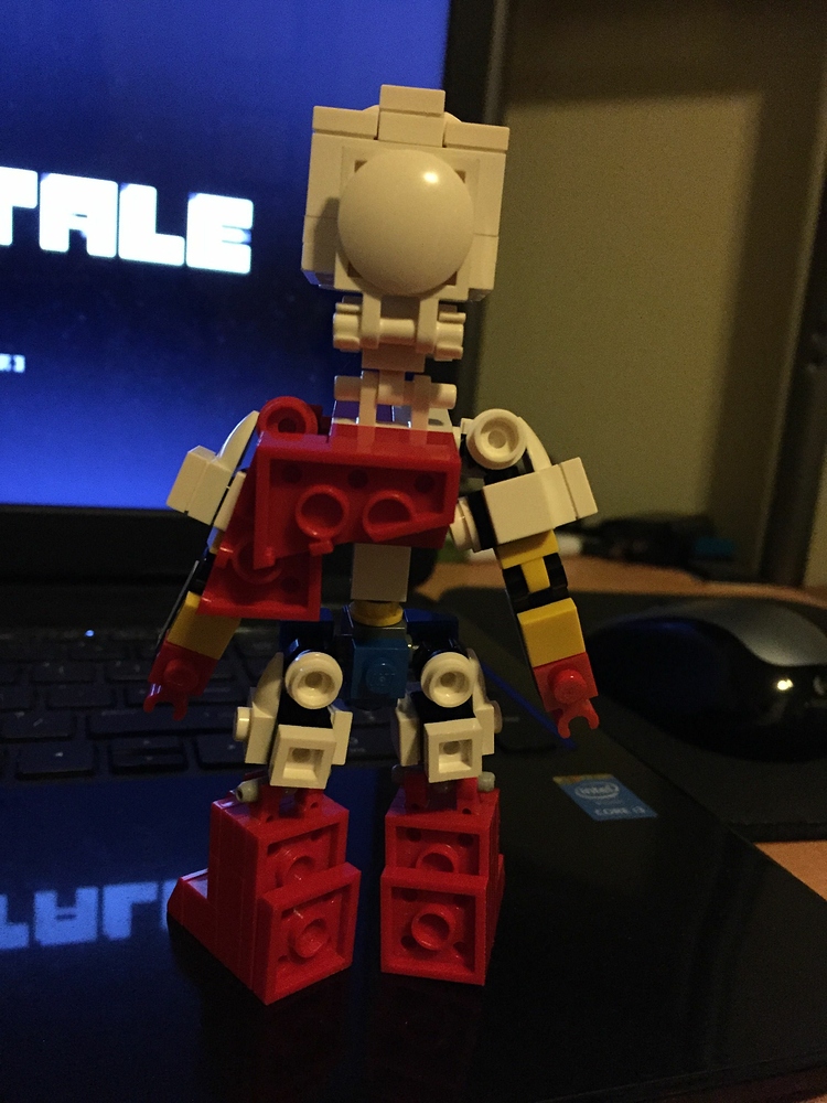 Undertale Papyrus Moc(REVISED) - Lego Creations - The TTV Message Boards