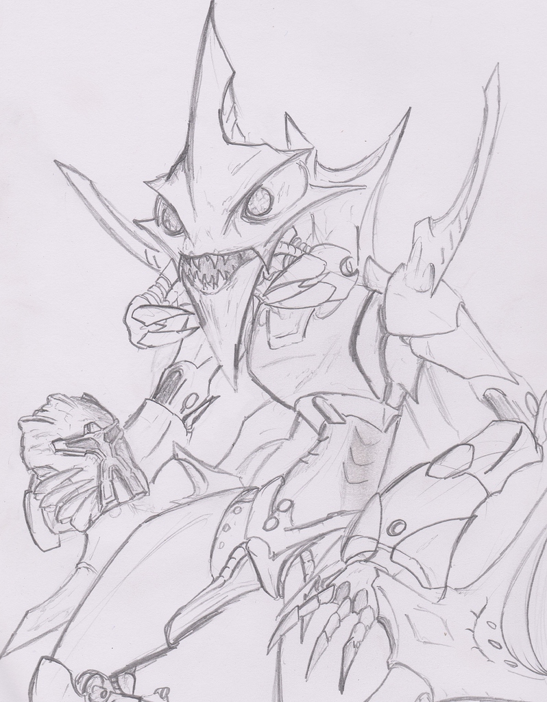 Pridak sketch - Artwork - The TTV Message Boards