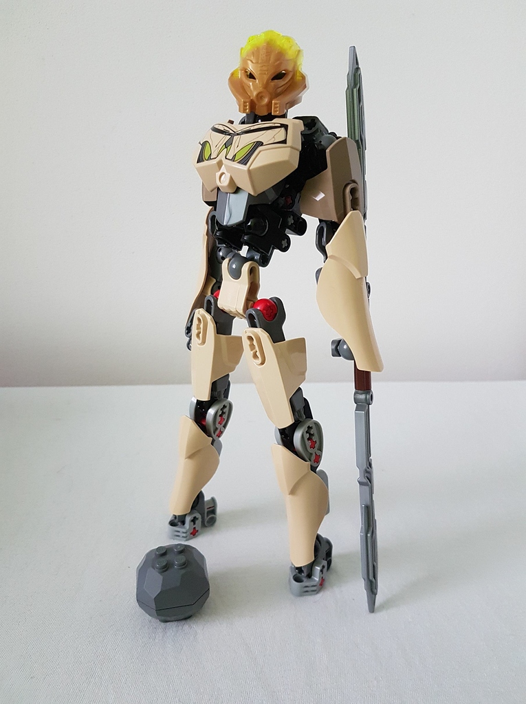 Toa of Sand (WIP) - Lego Creations - The TTV Message Boards