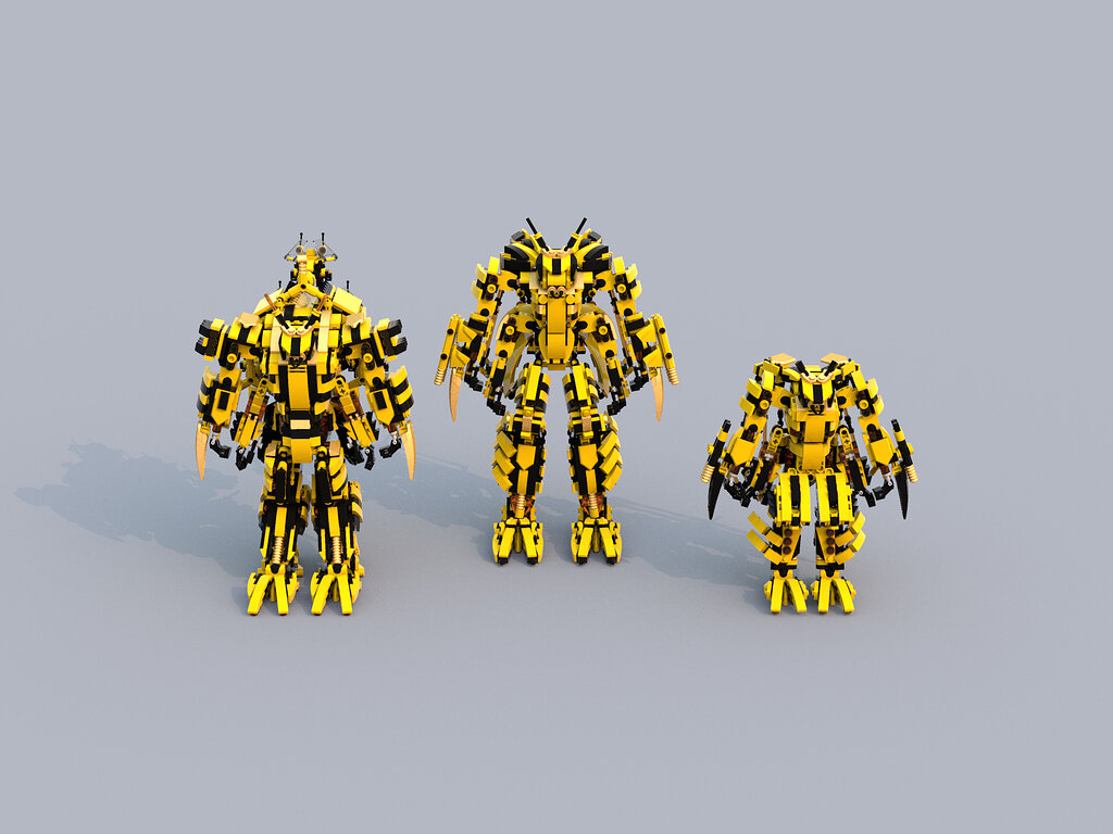 Bee - Hive Mechs - First Wave - Lego Creations - The TTV Message Boards