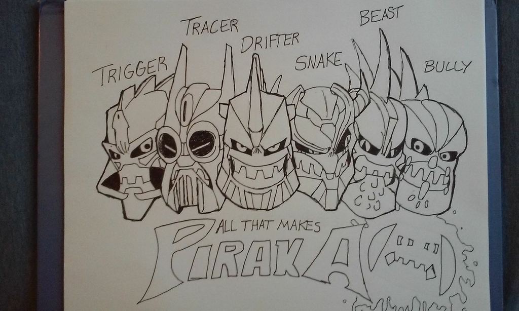 ALL SIX PIRAKA! + Some old artwork - Artwork - The TTV Message Boards