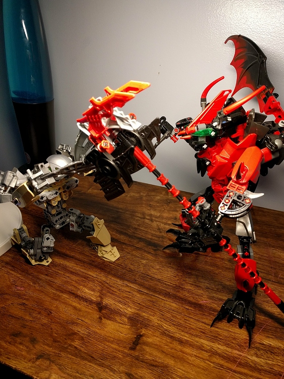 My version of Makuta Antroz (MOC) - Lego Creations - The TTV Message Boards
