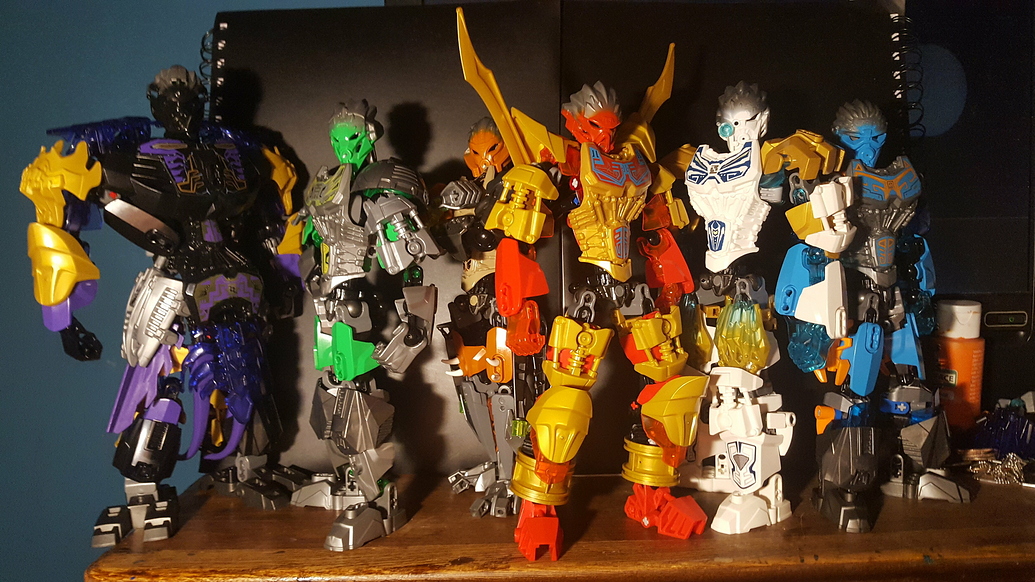 Bionicle G2 AU Toa Uniters Group Shot - Lego Creations - The TTV ...