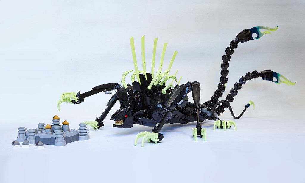 Lizard of the Abyss (a MOC built for Bio-Cup 2022) - Lego Creations ...