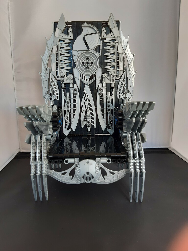 Game of Thrones inspired Iron Throne - Lego Creations - The TTV Message ...