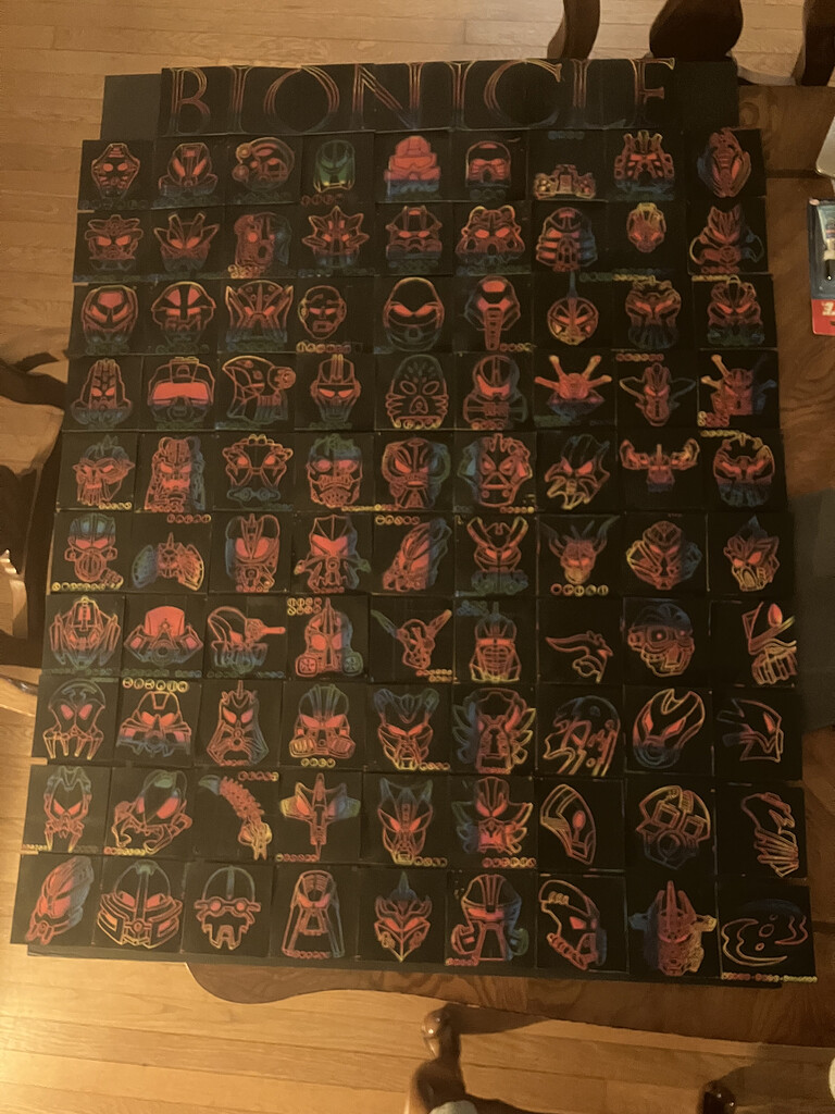 Table of Kanohi - Artwork - The TTV Message Boards