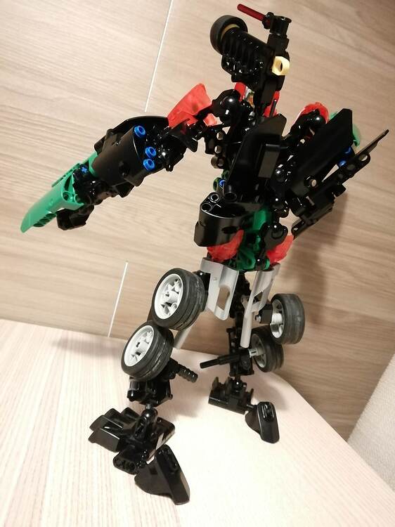 Rellian Vex - Car bioformer (Bionicle transformer) - Lego Creations ...