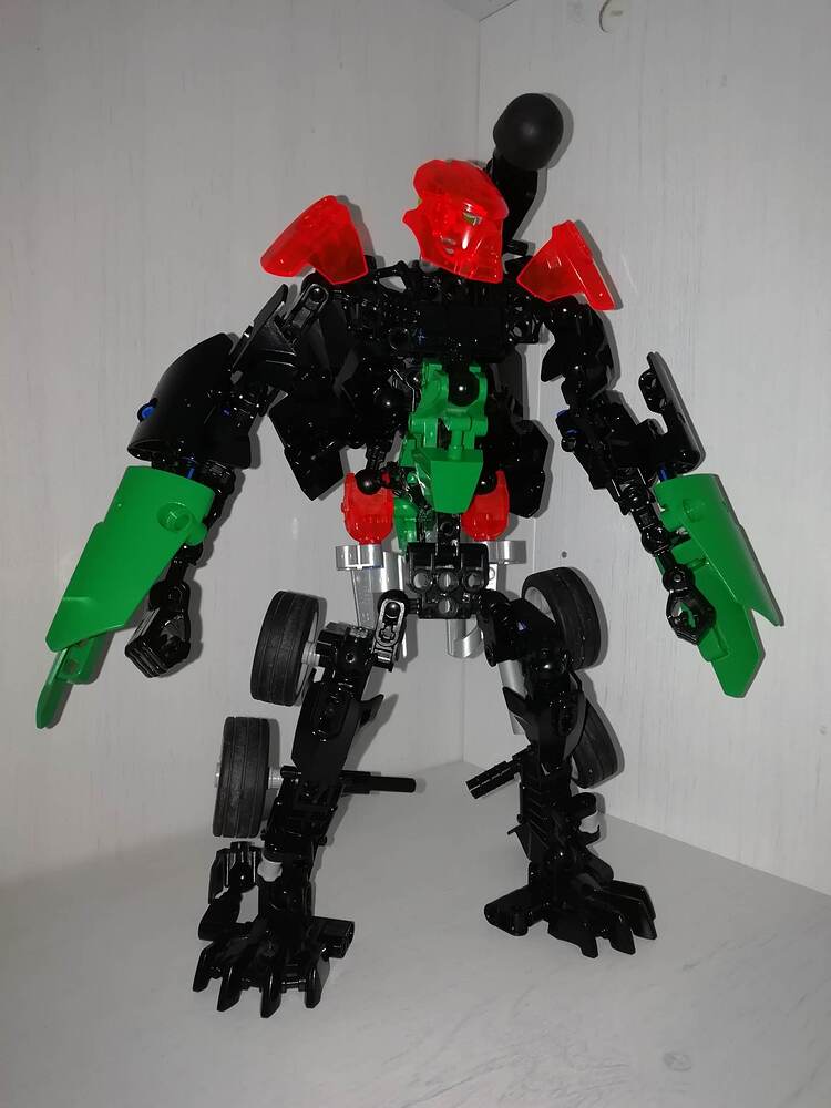Rellian Vex - Car bioformer (Bionicle transformer) - Lego Creations ...