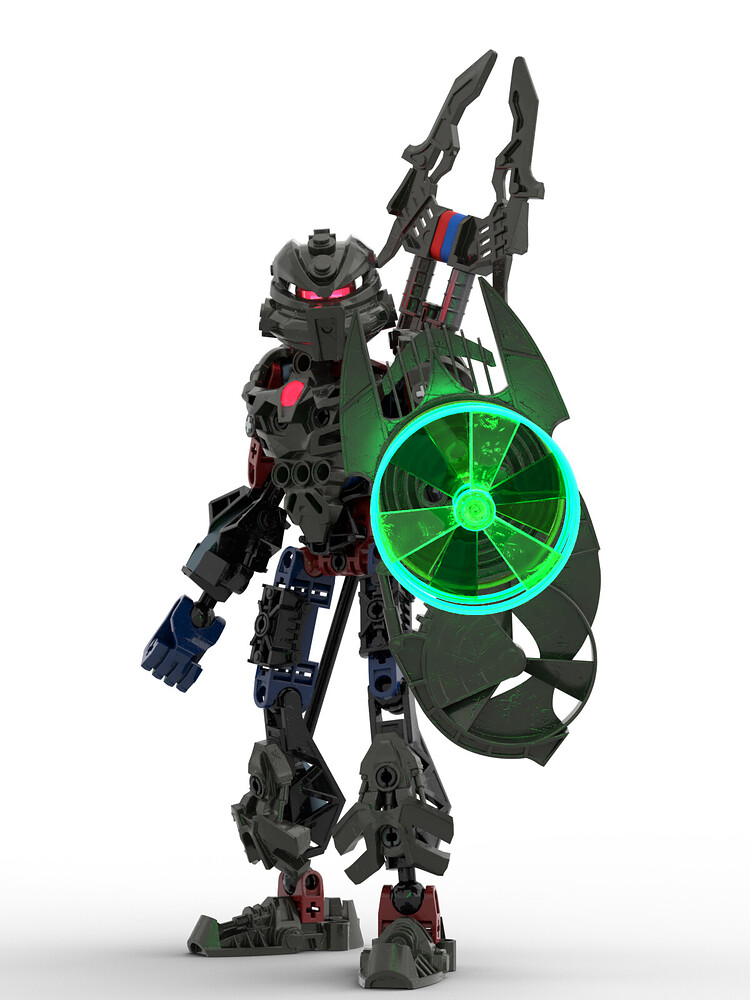 Makuta Miserix's Toa Hagah, the First Hagah Team (Kardan Universe) Part ...