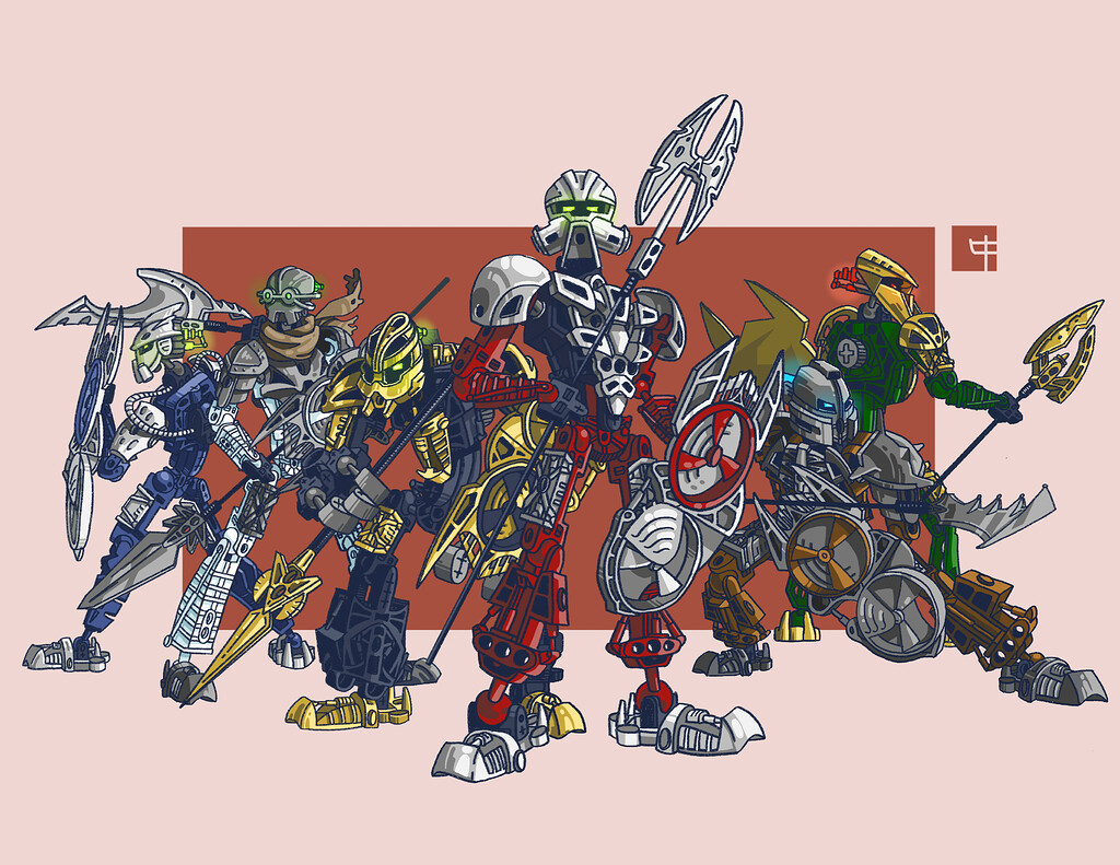 My Toa Hagah Entry!!! (Bionicle Canon Contest #3: Honor Guard, Part 2 ...