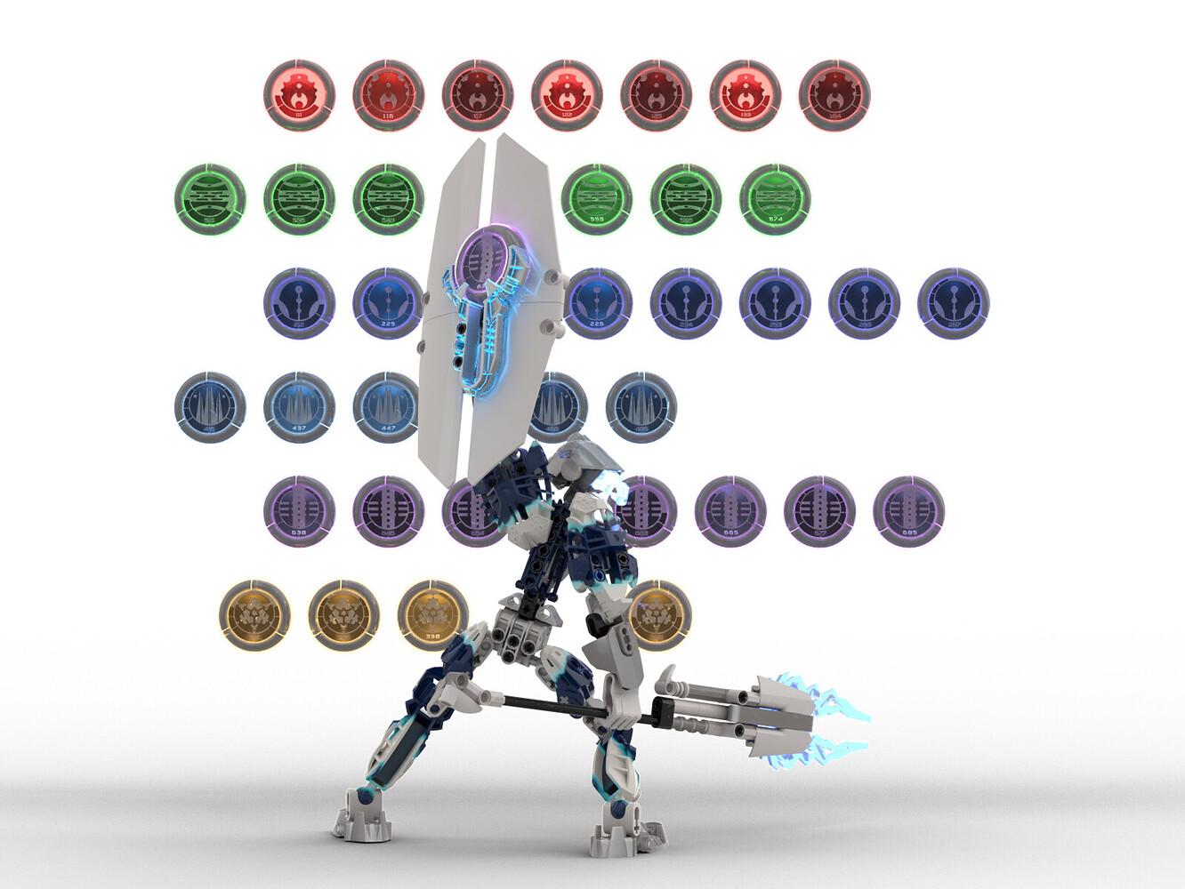 Makuta Miserix's Toa Hagah, the First Hagah Team (Kardan Universe) Part ...