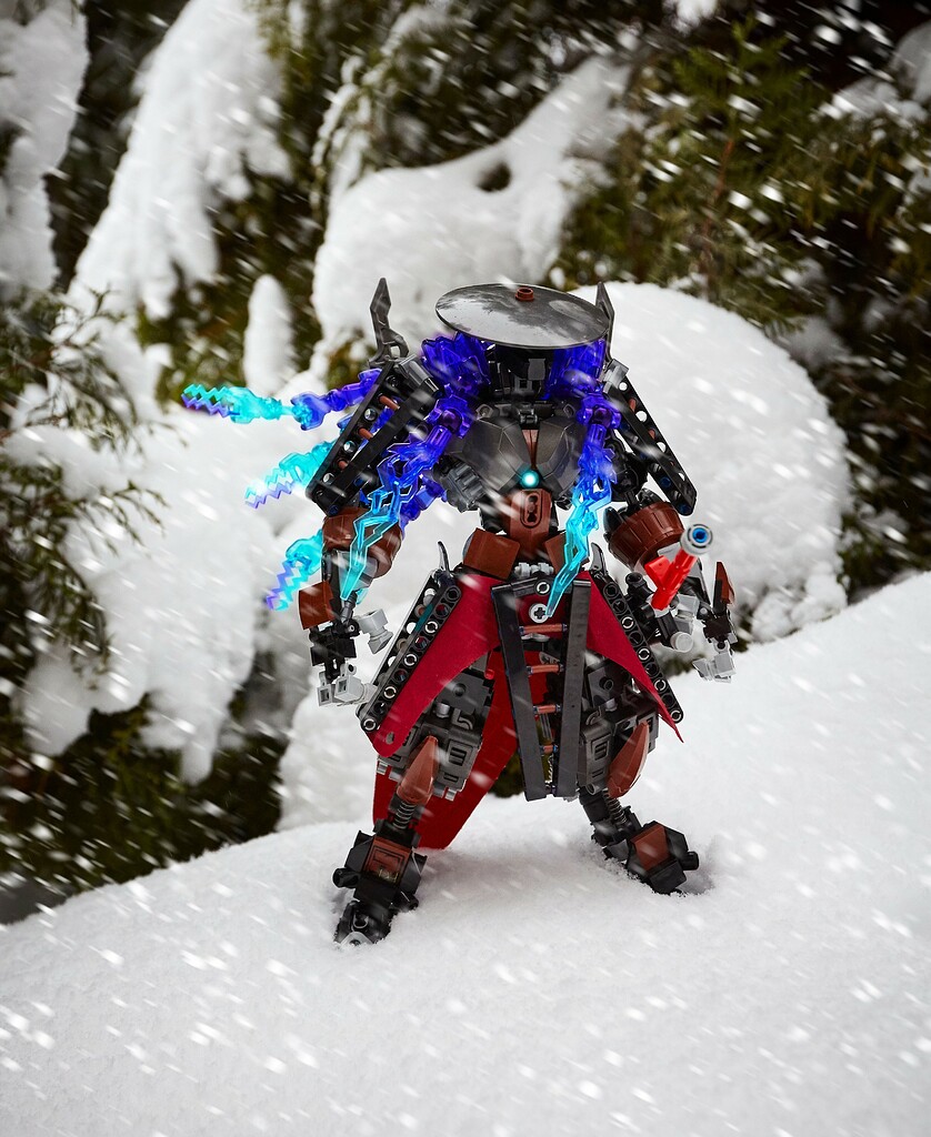 Awhagaro, the Raging Storm (Samurai-inspired Bionicle MOC) - Lego ...