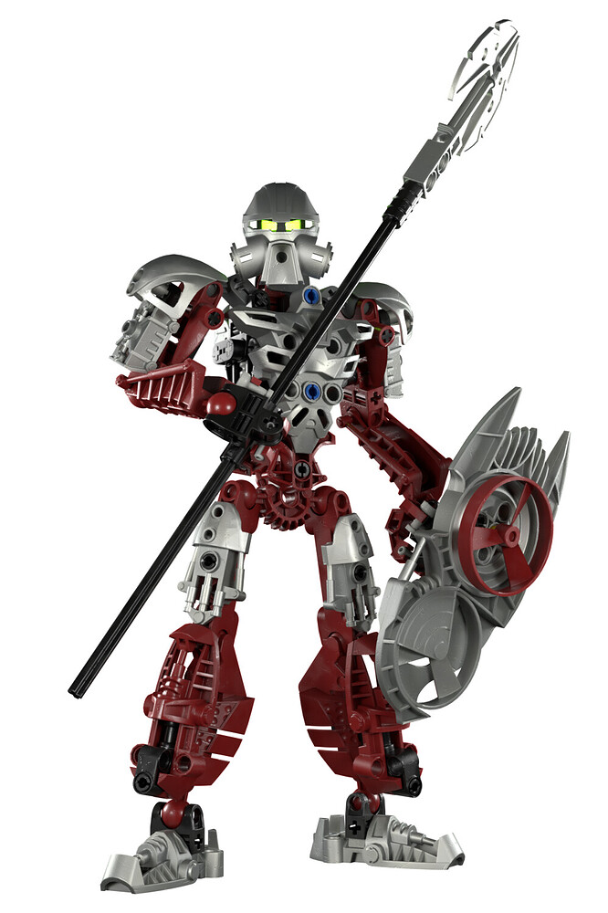Toa Hagah Revamped (Inika Scale) - Lego Creations - The TTV Message Boards