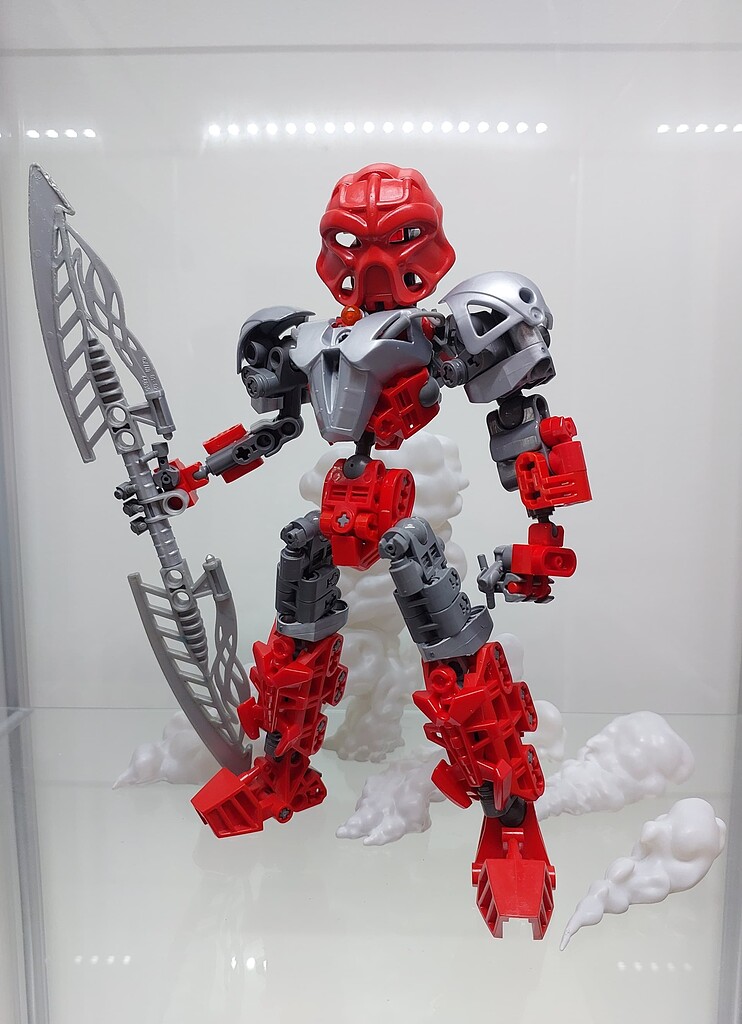 Bionicle: Mask of Light Inspired Tahu Nuva Revamp (Part II) - Lego Creations - The TTV Message ...