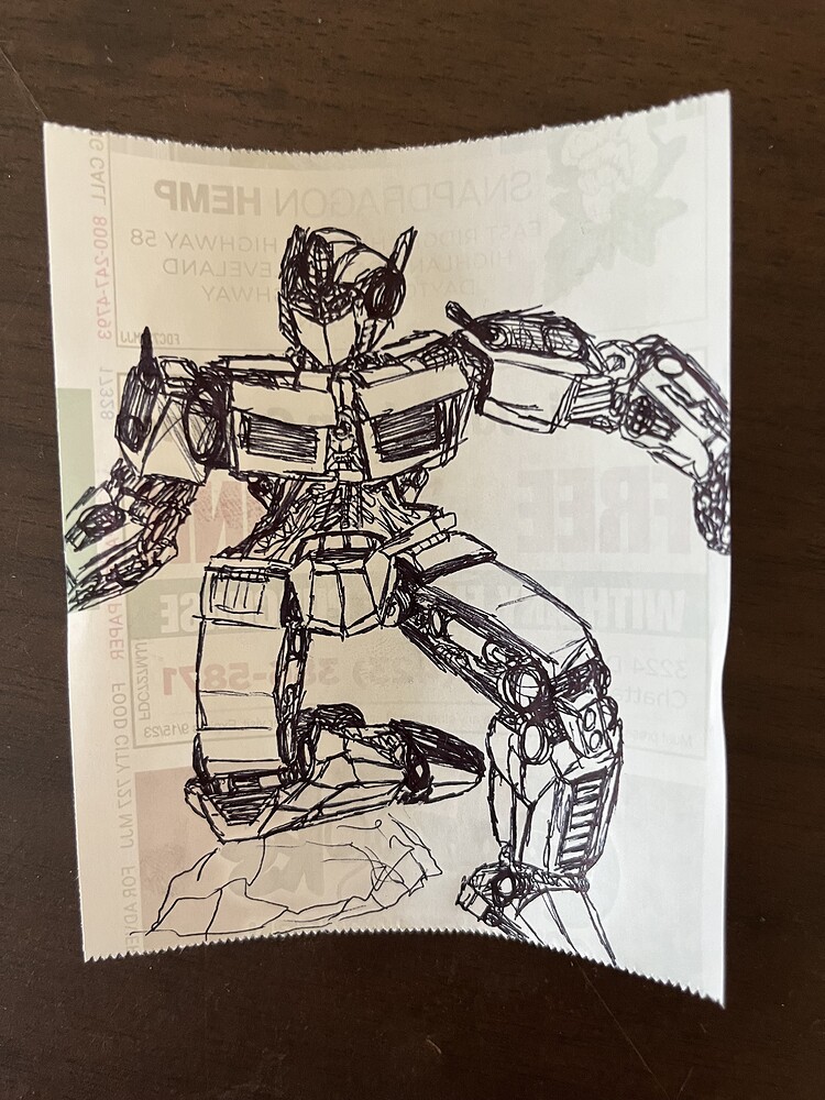 Somewhat Improved Transformers Sketches - Artwork - The TTV Message Boards