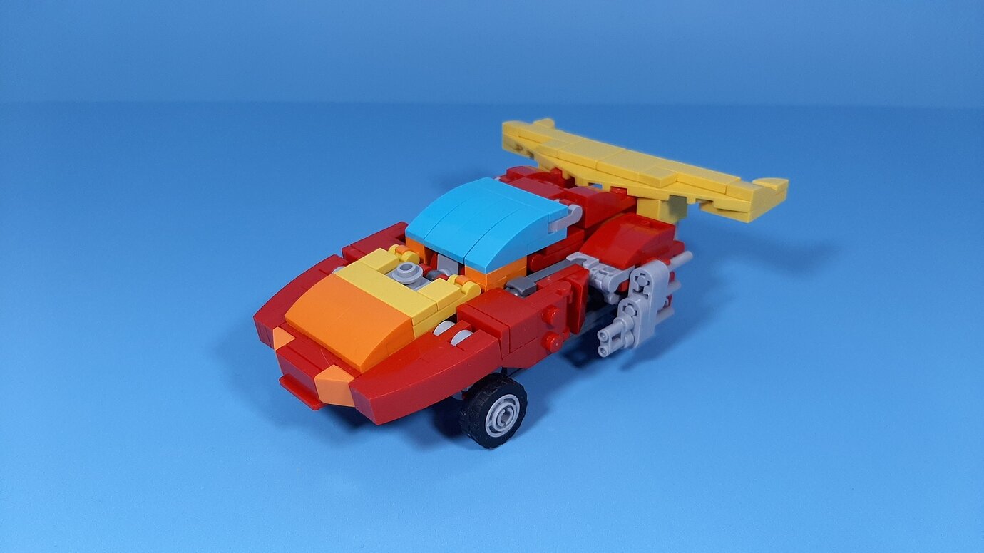 Transformers G1 Hot Rod - Lego Creations - The TTV Message Boards