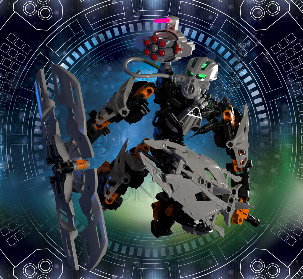 Toa Nuparu Mahri (ver. Mirai) - Lego Creations - The TTV Message Boards