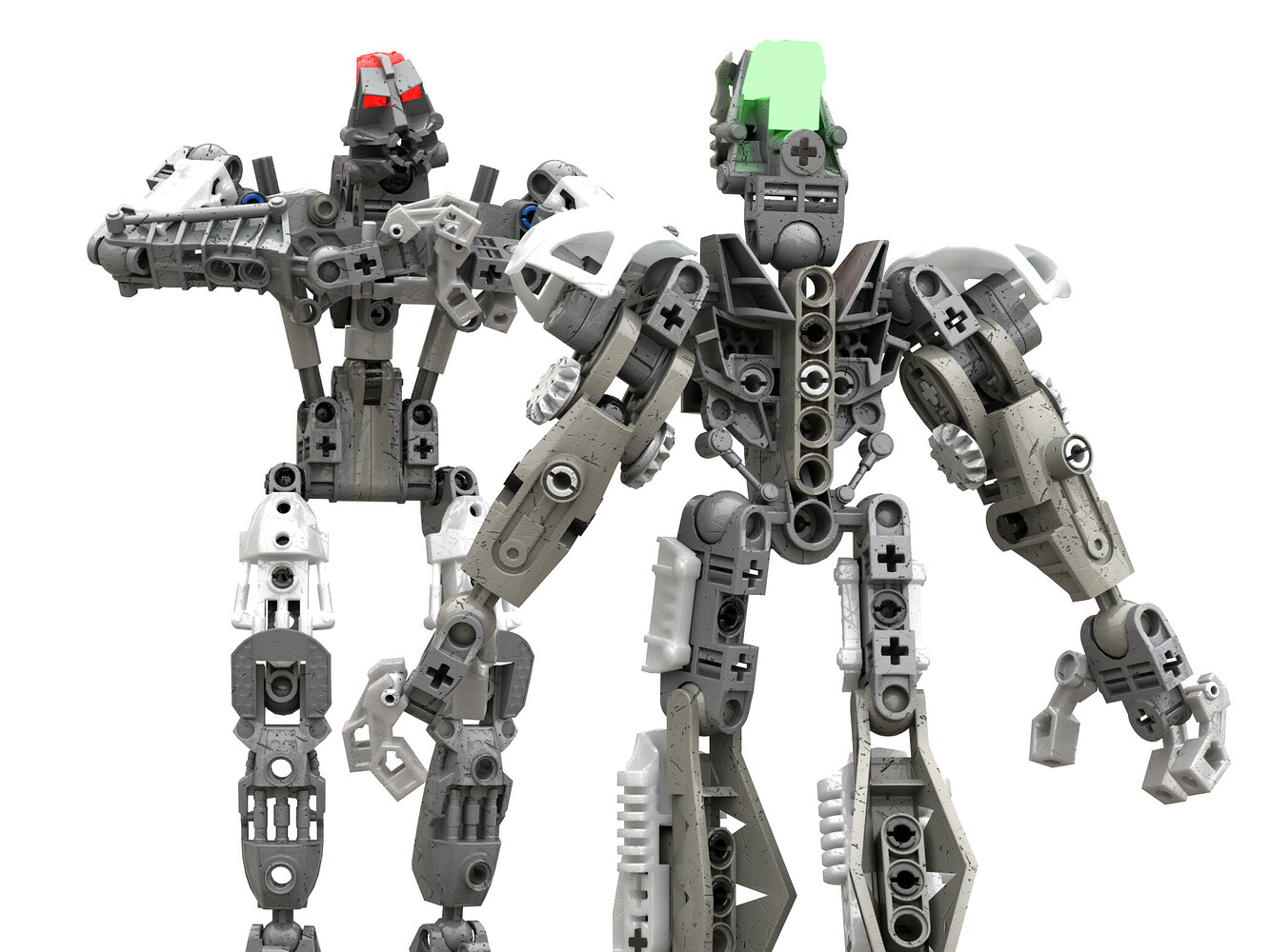 The Great Spirit Robot and the Prototype Robot - Lego Creations - The ...