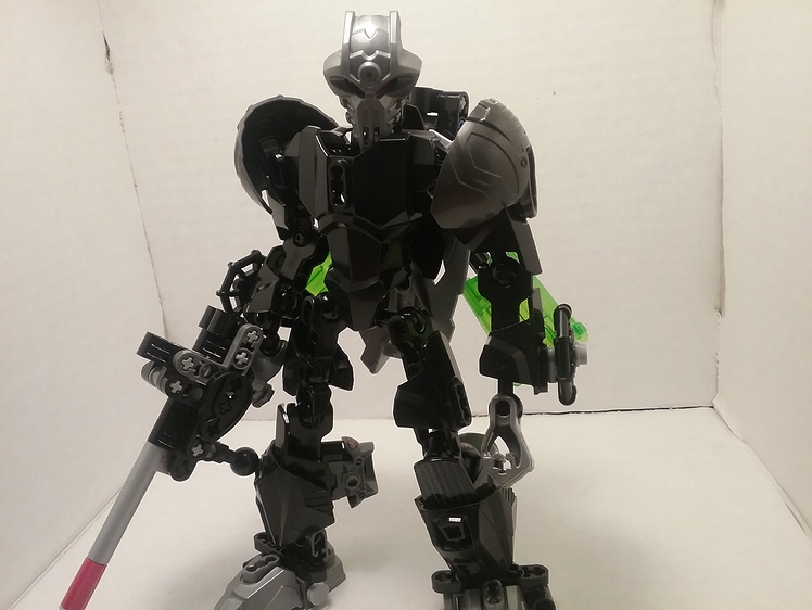Guns and weapons that resemble realistic firearms in Bionicle canon ...