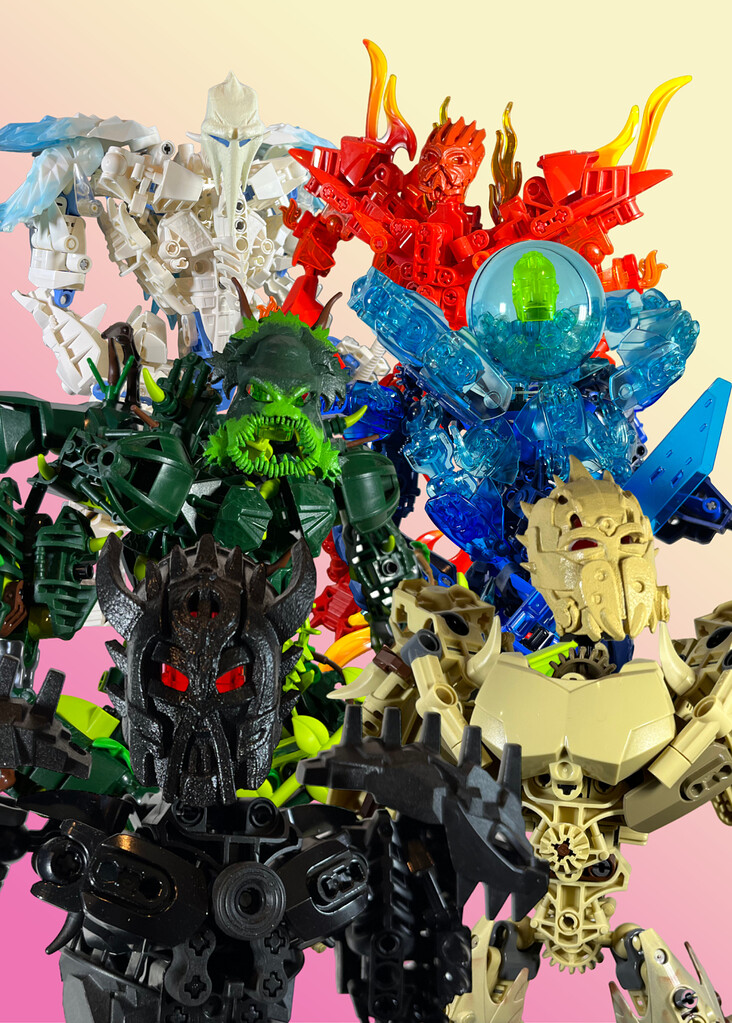 BIONICLE The Element Lords (810NICLE Day Celebration) - Lego Creations ...