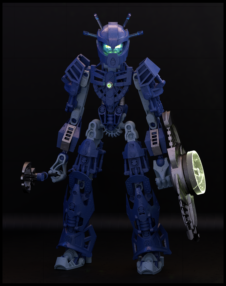 Toa Mahri Post reformation, Guest staring Toa Macku. - Lego Creations ...