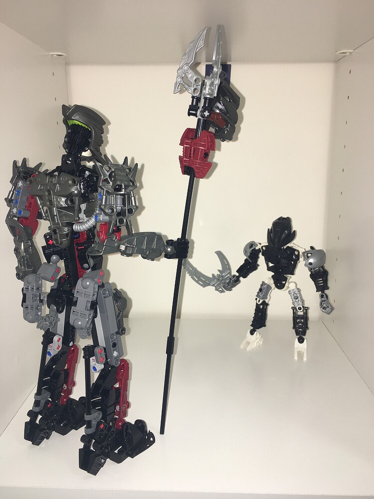 Trinuma, Tobduk, and Johmak- Order of Mata Nui members - Lego Creations ...