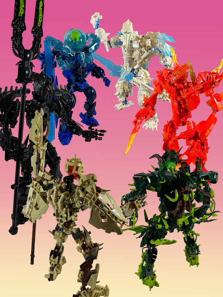 BIONICLE The Element Lords (810NICLE Day Celebration) - Lego Creations ...