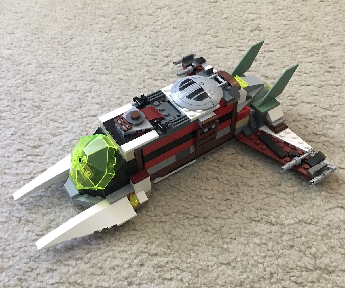 Light Freighter Starship (The Jackal) - Lego Creations - The TTV ...