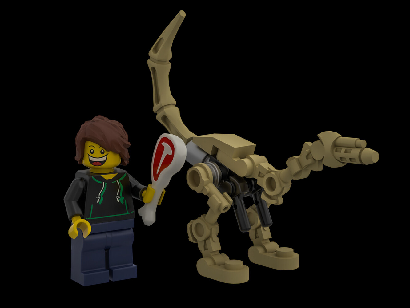 Compsognathus the Smol (Bota Magna Wildlife: Biomechanical Dinosaurs ...