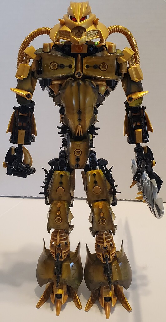 My version of pit brutaka chest gap filled in+. - Lego Creations - The ...