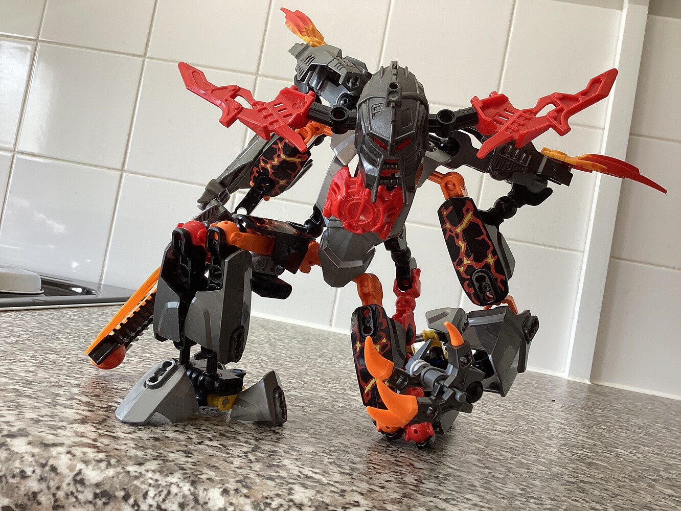 Prototype Fire Lord - In Physical Form - Lego Creations - The TTV ...