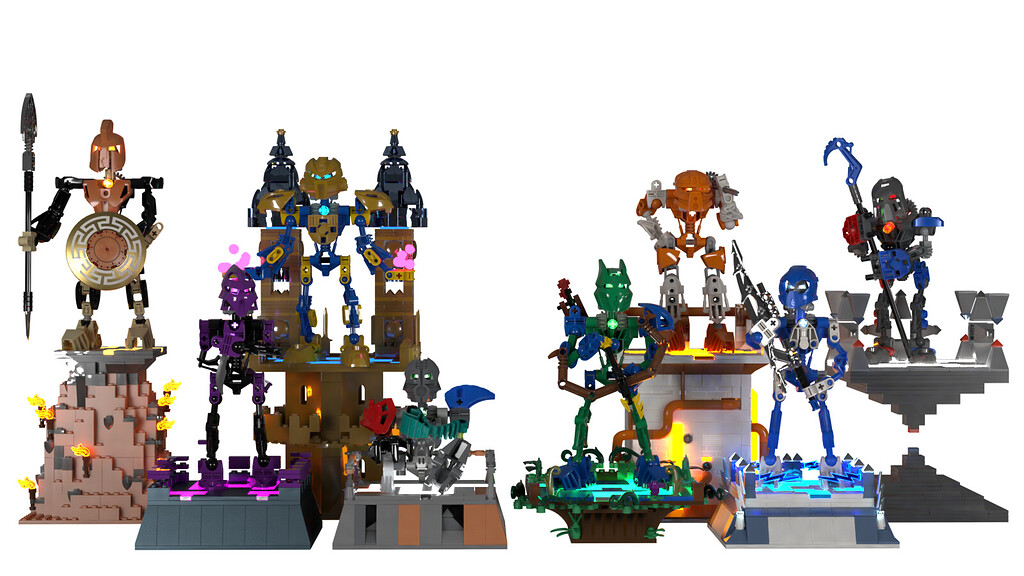 The Extended Toa Mata Family - Now Upgraded! - Lego Creations - The TTV ...