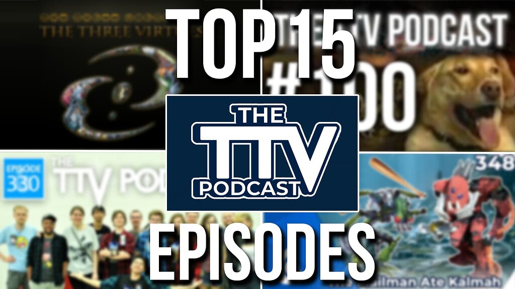 The Top 15 TTV Podcast Episodes of All Time Submission Topic - The TTV ...