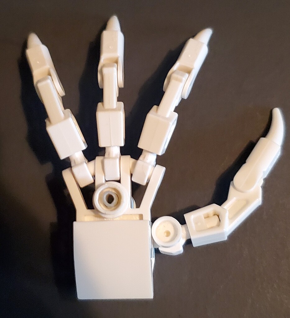 My custom hand designs . new Titan hand design. - Lego Creations - The ...